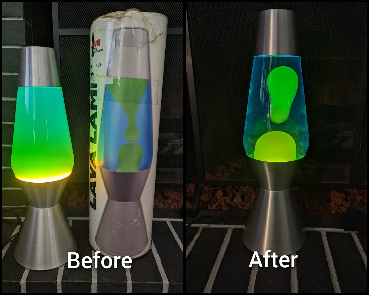 Cloudy Lava Lamp Repair – The Lava Library